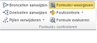 Alle formules tonen in Excel - Easy Learning