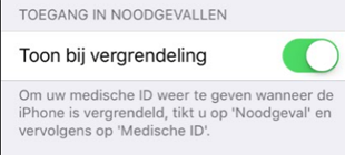 Noodnummers (ICE) altijd open op telefoon - Easy Learning