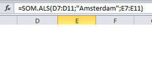 Excel 2010 Functie: SOM.ALS uitgelegd - Easy Learning